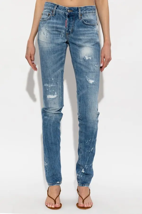Dsquared2 Super Skinny Jeans - Blue