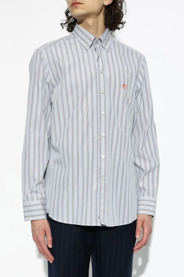 Etro Striped Pattern Shirt