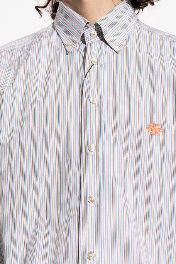 Etro Striped Pattern Shirt