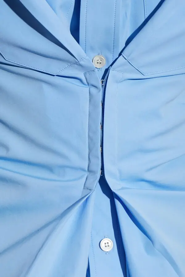 Alexander McQueen Asymmetrical Cut Shirt