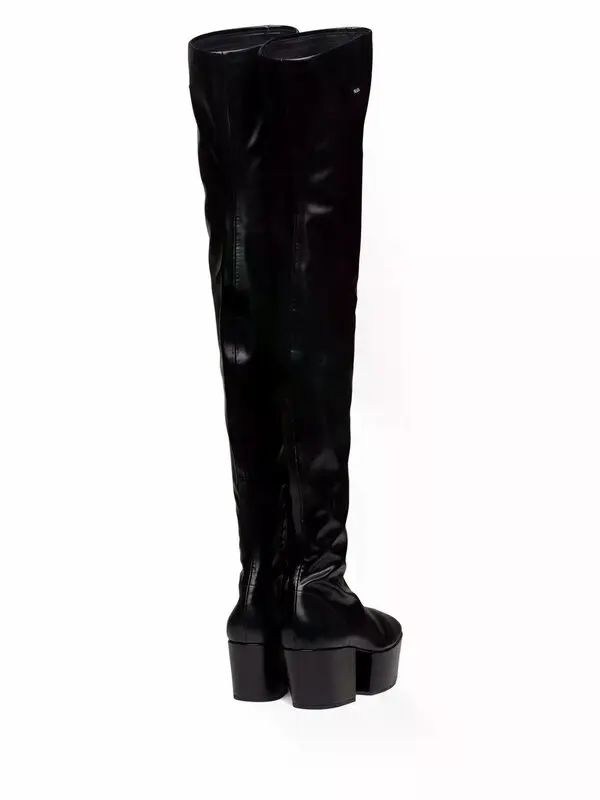 Prada Thigh-high Platform Boots