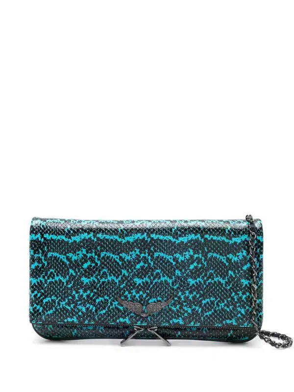 Zadig&Voltaire Rock Wild Clutch - Blue
