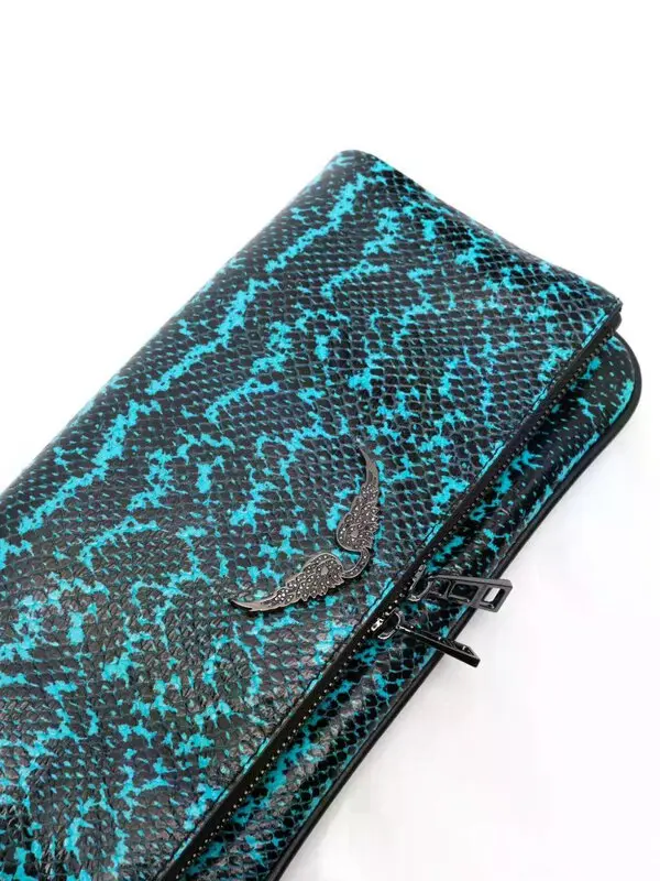Zadig&Voltaire Rock Wild Clutch - Blue