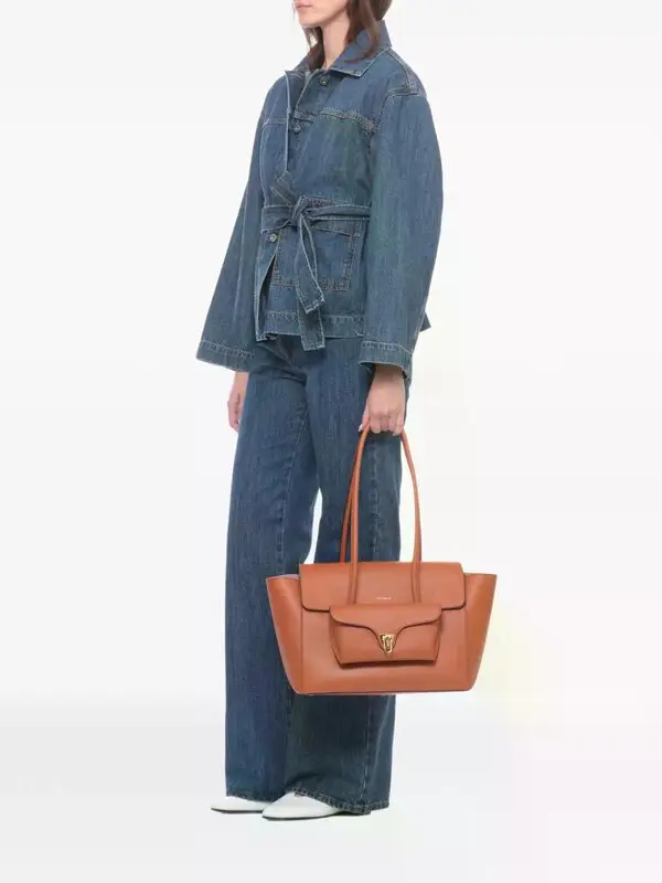 COCCINELLE Double Beat Large Shoulder Bag