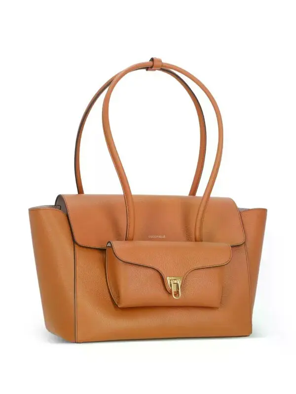 COCCINELLE Double Beat Large Shoulder Bag
