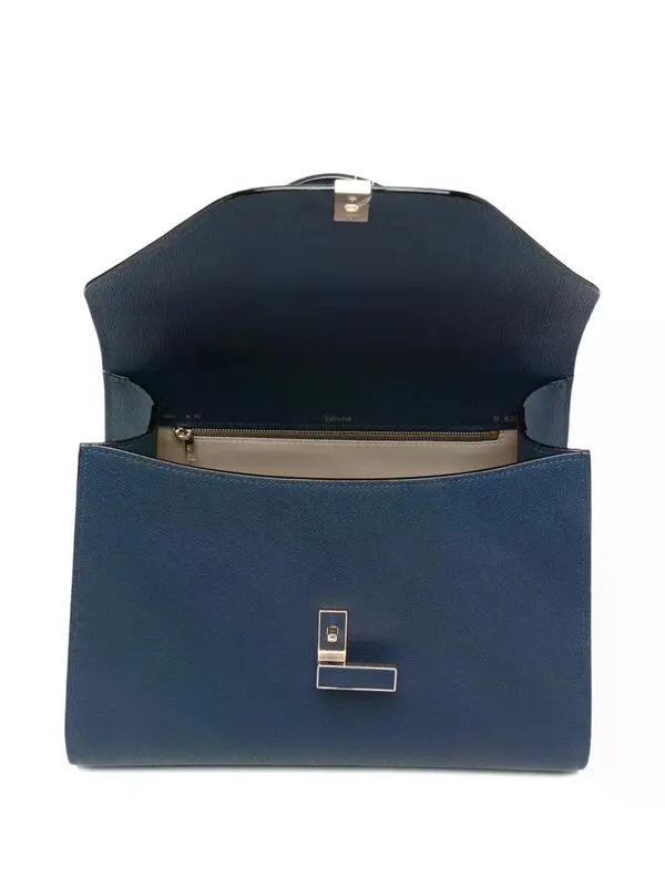 VALEXTRA Iside Top-handle Tote - Blue