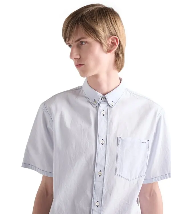 Prada Chambray Shirt - Light Blue
