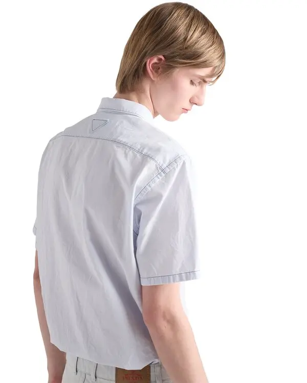 Prada Chambray Shirt - Light Blue