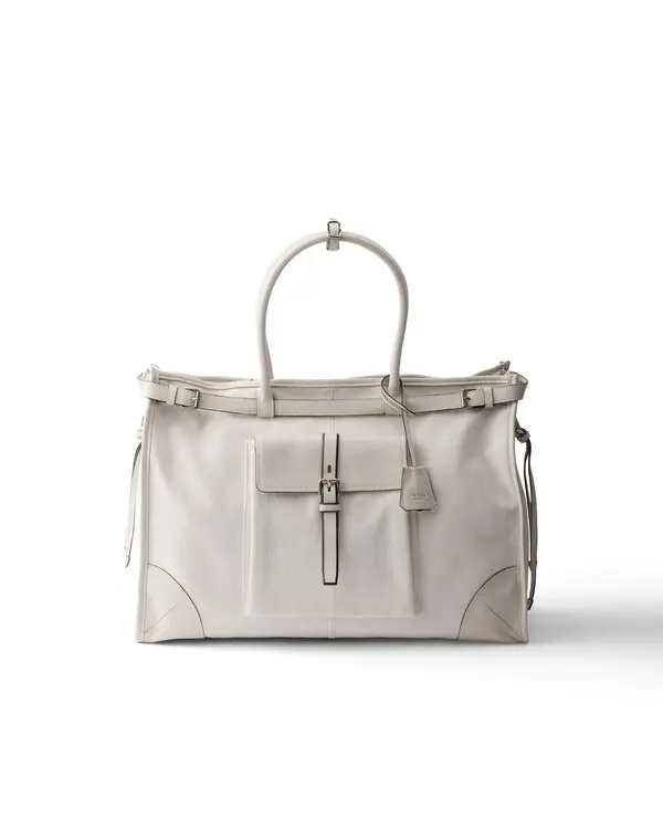 Prada Tote Bag - White