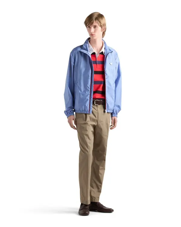 Prada Short-sleeved Cotton Polo Shirt - Red