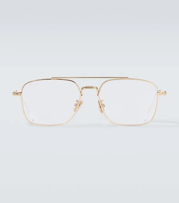 Dior Diorbotanicao N1u Aviator Glasses - Gold