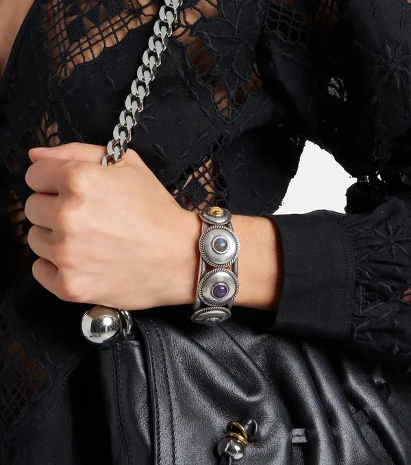 Isabel Marant Étoile Lam Embellished Cuff Bracelet