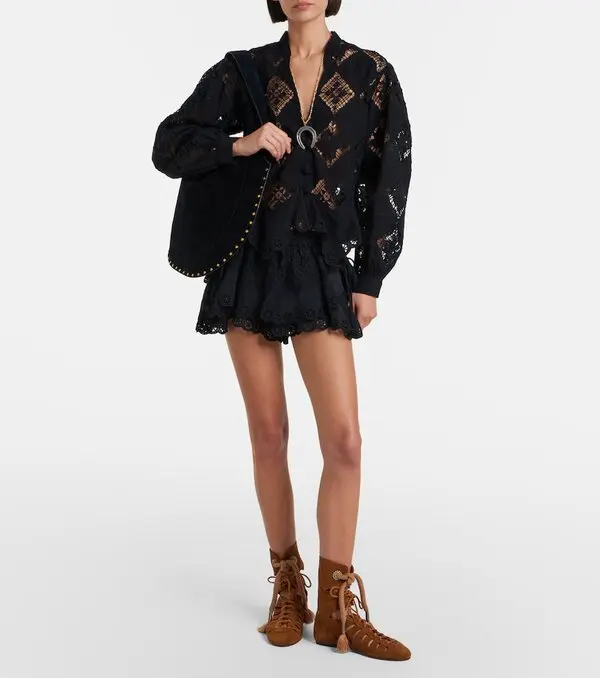 Isabel Marant Étoile Liade Suede Ankle Boots - Brown