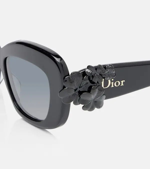 Dior Square Sunglasses - Black