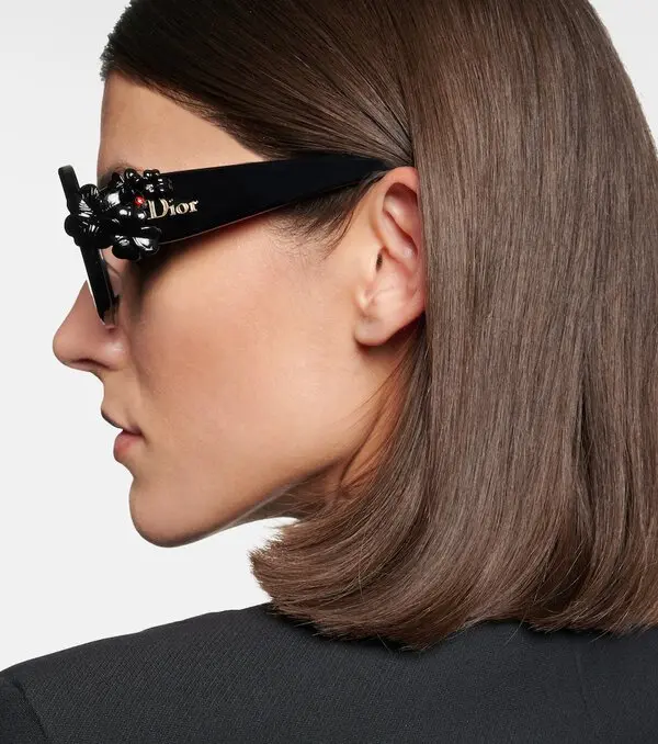 Dior Square Sunglasses - Black