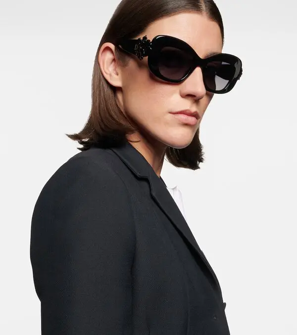 Dior Square Sunglasses - Black