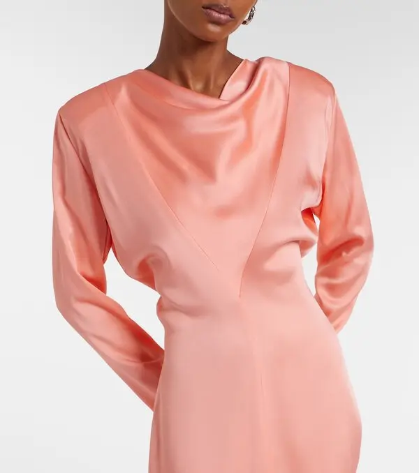 Stella McCartney Satin Gown - Pink