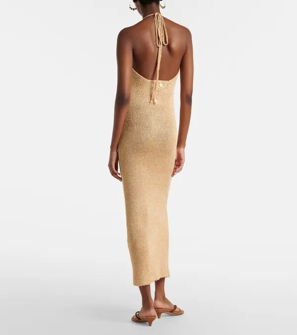 BANANHOT Nico Sequined Maxi Dress