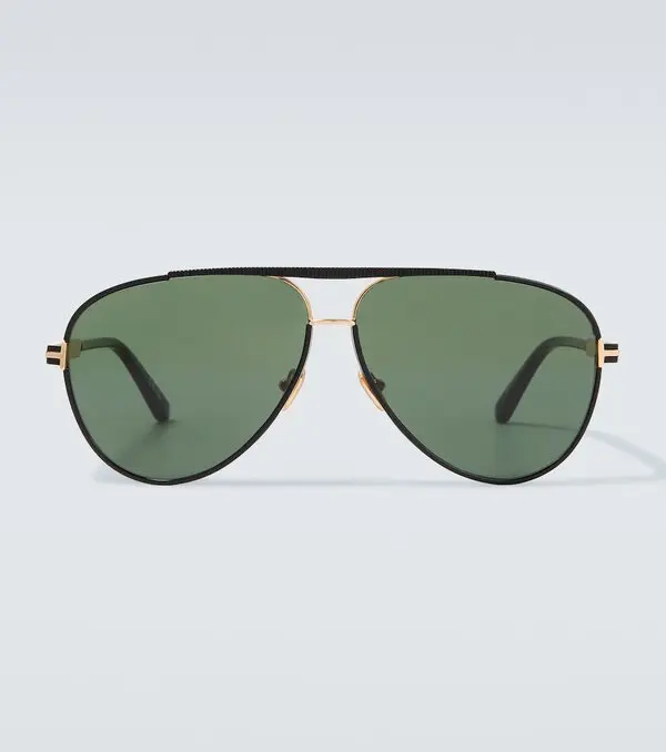 TOM FORD Rupert-02 Aviator Sunglasses - Black