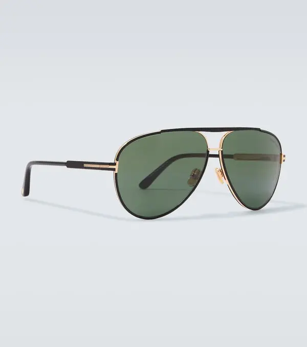 TOM FORD Aviator Sunglasses - Black