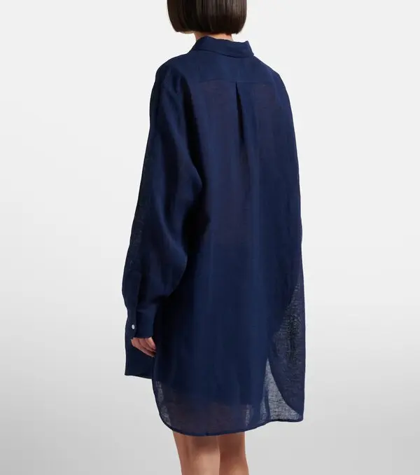 Polo Ralph Lauren Cotton And Linen Button-down Shirt