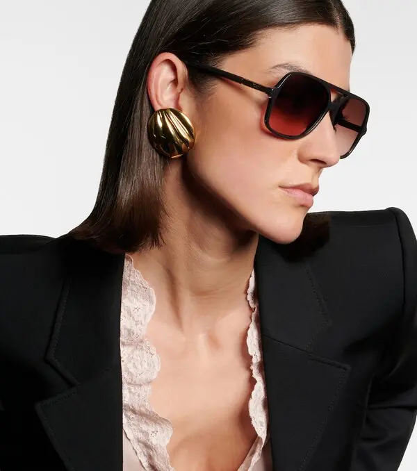 Chloé Judy Aviator Sunglasses - Grey