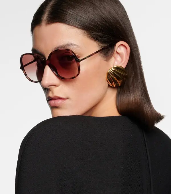 Chloé Oversized Acetate Sunglasses