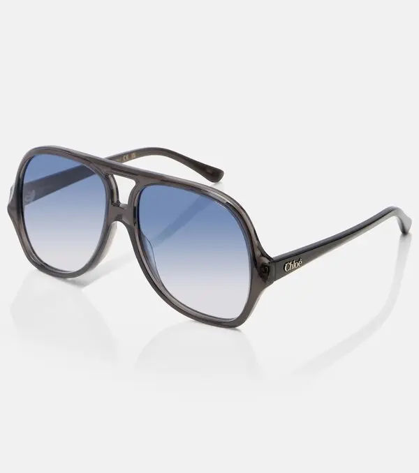 Chloé Salomé Aviator Sunglasses