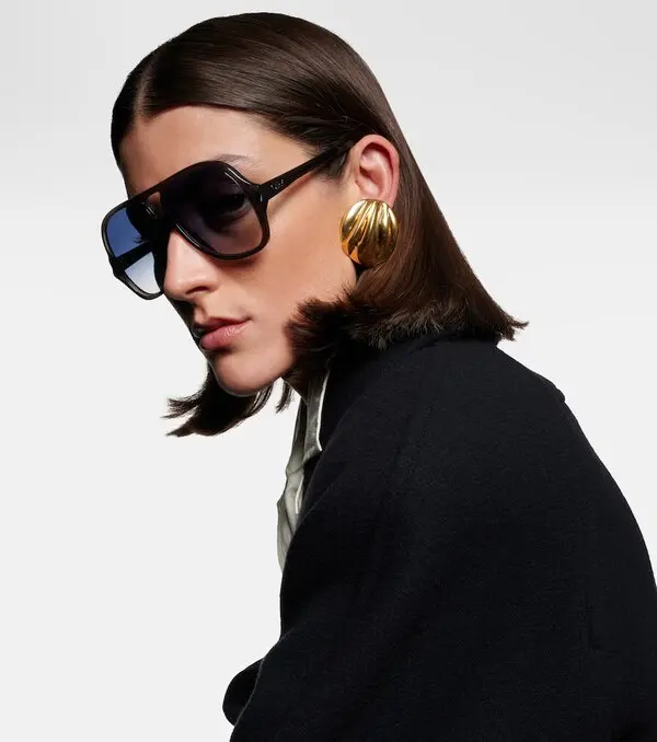 Chloé Salomé Aviator Sunglasses