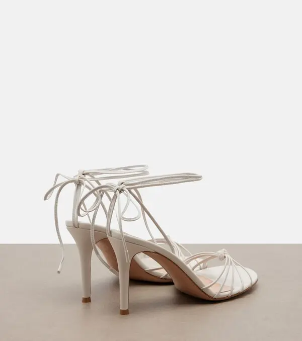 GIANVITO ROSSI Malé Leather Sandals