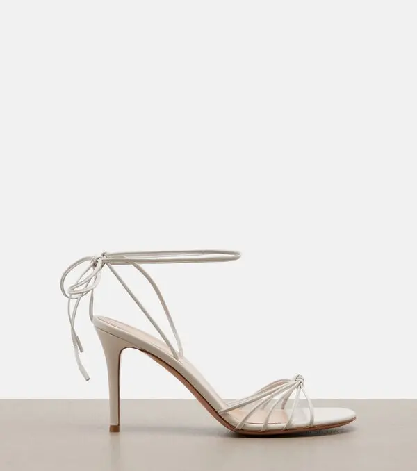 GIANVITO ROSSI Malé Leather Sandals