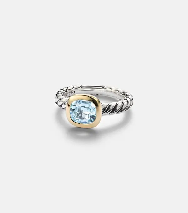 David Yurman Dy Mercer® Ring With Topaz - Silver