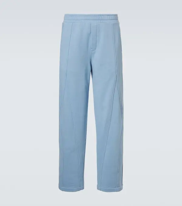 Dolce & Gabbana Cotton Jersey Sweatpants - Blue