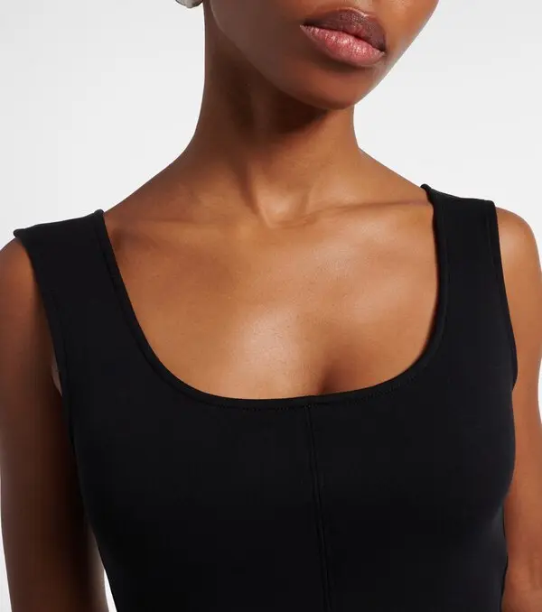 Max Mara Dire Cotton-blend Crop Top