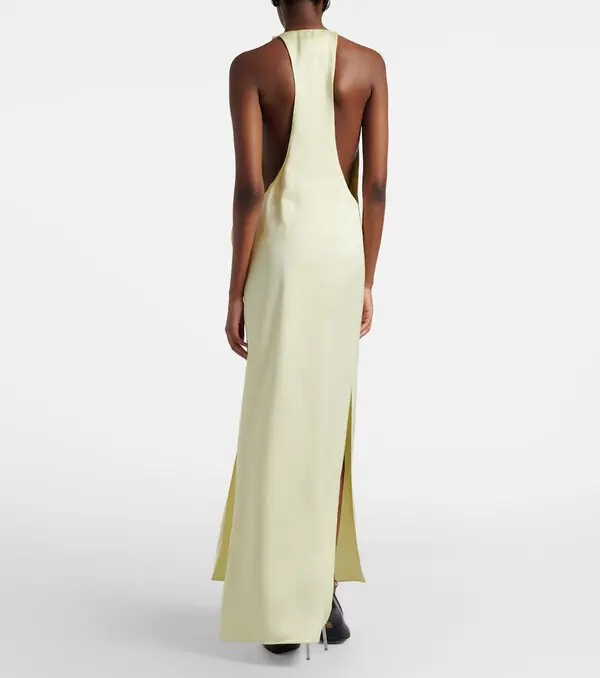 Sportmax Dolmen Satin Gown