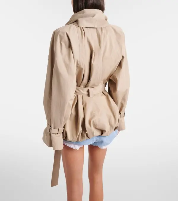 Magda Butrym Draped Cotton Jacket