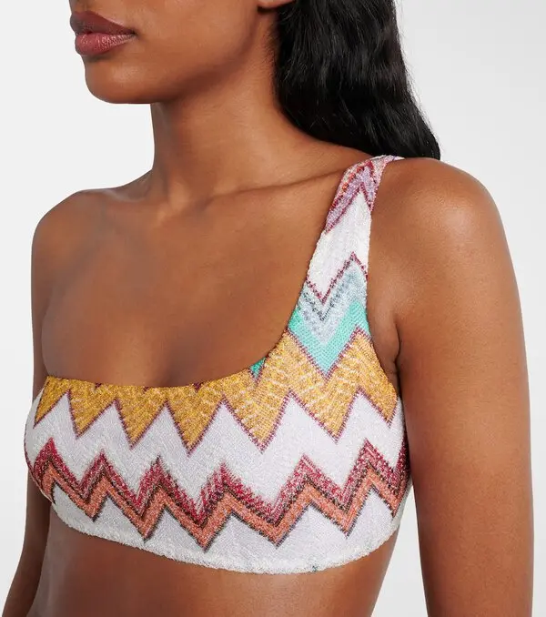 Missoni Zigzag Lamé Bikini - Multicoloured