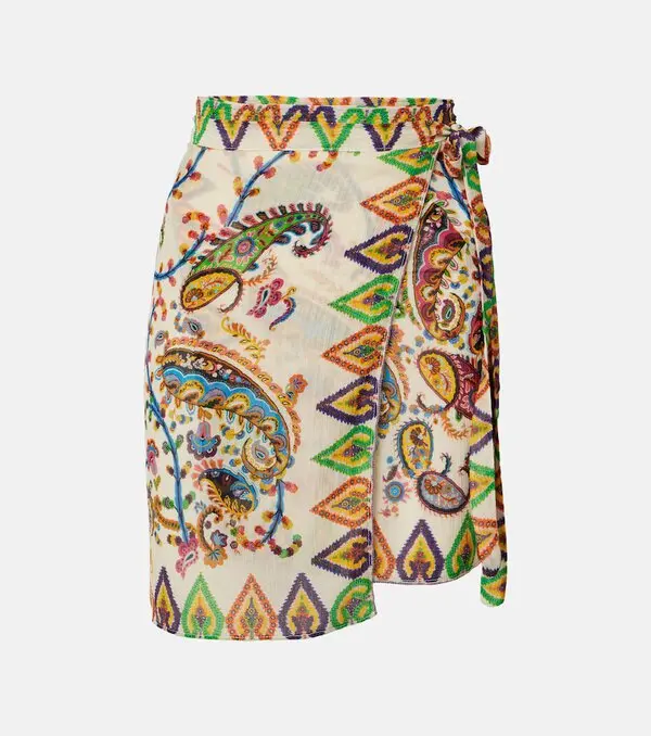 Etro Paisley Sheer Beach Cover-up - Multicoloured