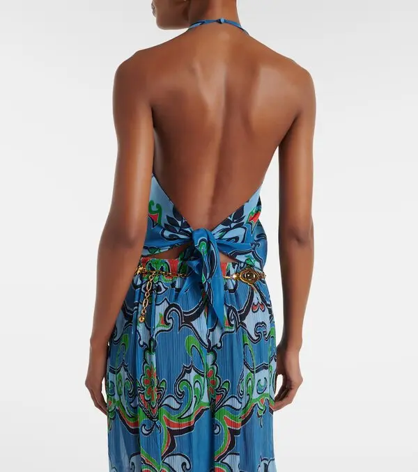 Etro Printed Silk Top