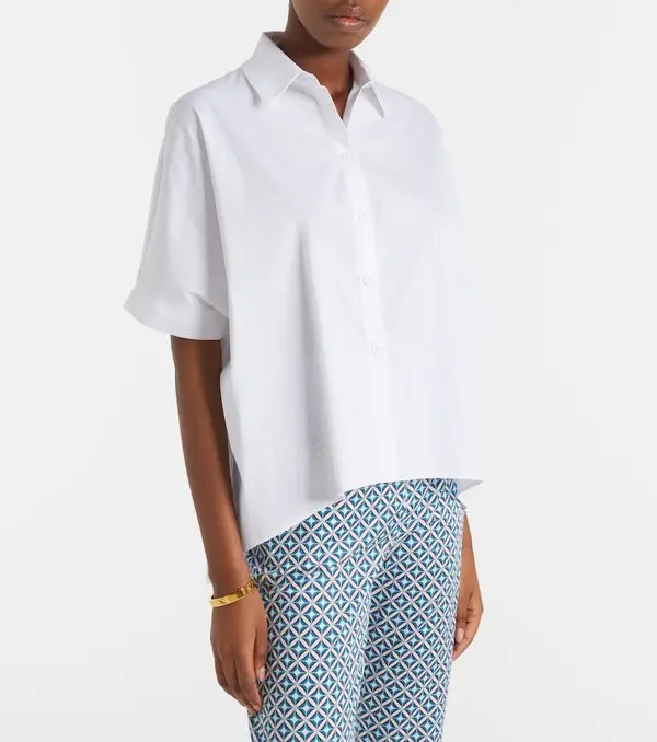 Max Mara Pittura Cotton-blend Shirt