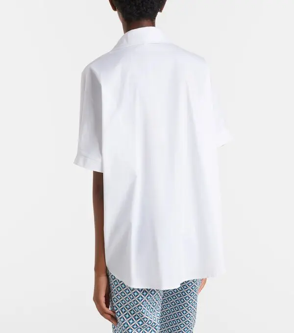 Max Mara Pittura Cotton-blend Shirt