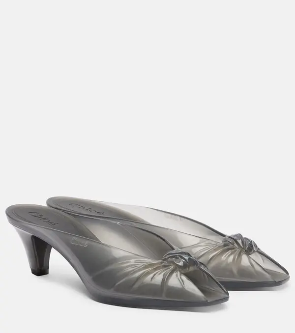 Chloé Jelly Mules - Pink