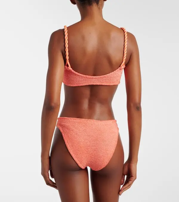 Hunza G Phoebe Bikini Set - Orange