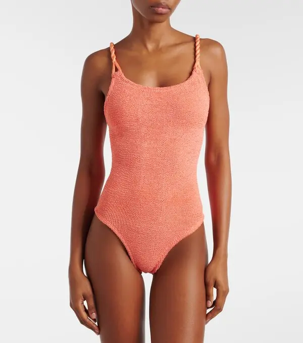 Hunza G Camille One-piece Swimsuit - Orange