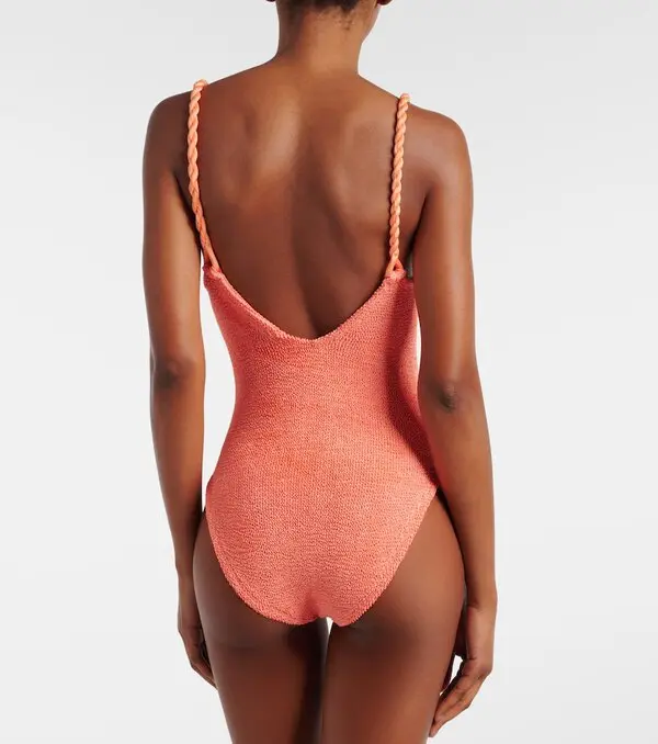 Hunza G Camille One-piece Swimsuit - Orange