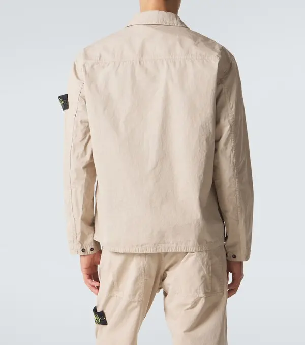 Stone Island Cotton Jacket - Beige