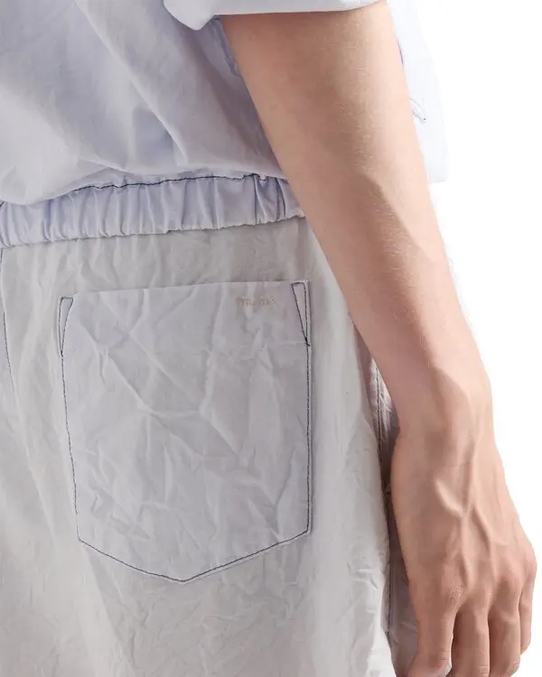 Prada Chambray Bermuda Shorts