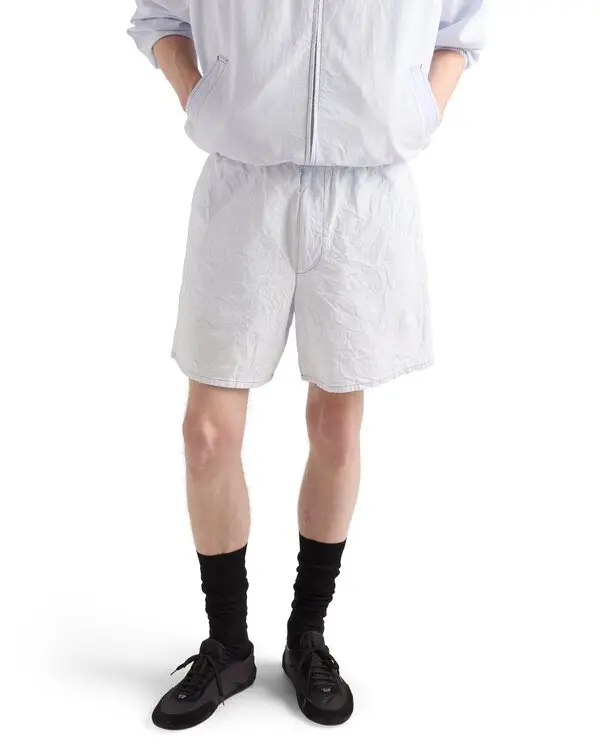 Prada Chambray Bermuda Shorts