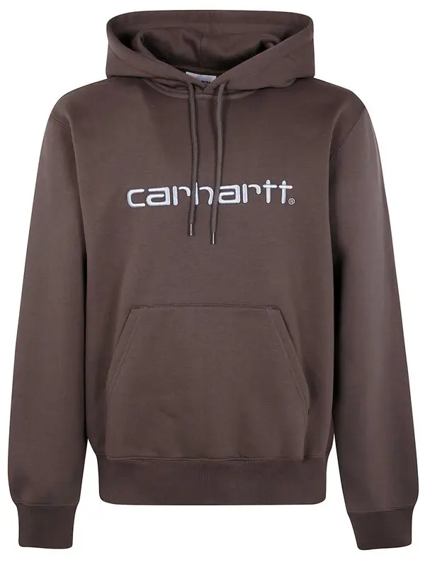 Carhartt Work In Progress Hooded Sweatshirt - Gray