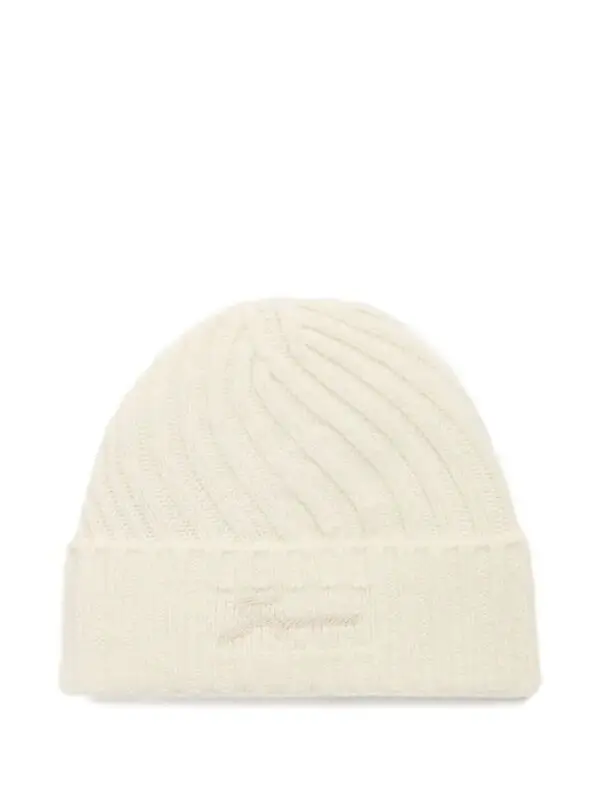 Jacquemus Le Bonnet Tourni Hat - White